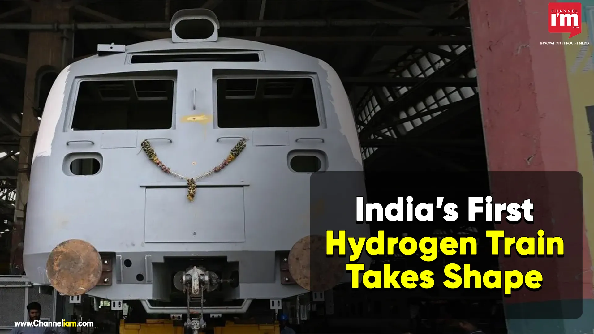 India’s Hydrogen Train Ready for Launch - Channeliam / Channel I'M English