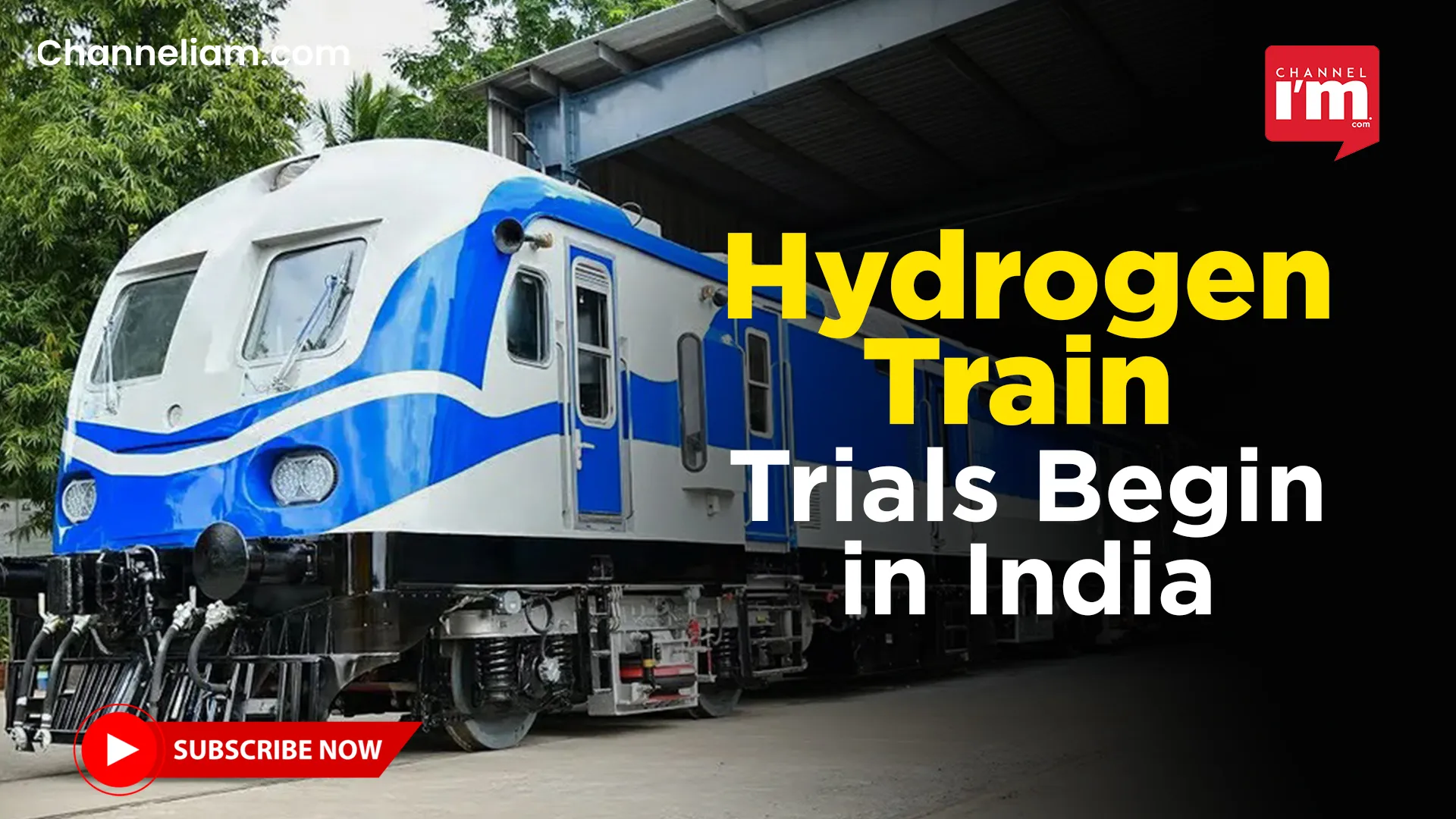 India Tests First Hydrogen Train - Channeliam / Channel I'M English