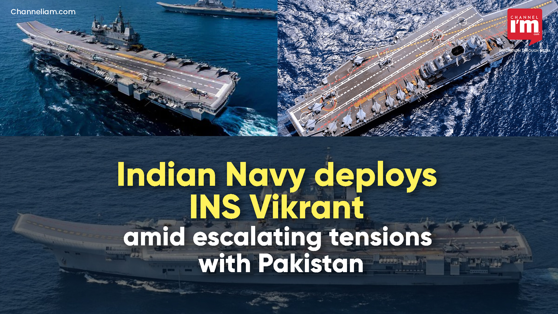 INS Vikrant attacks Karachi port in India's response - Channeliam ...