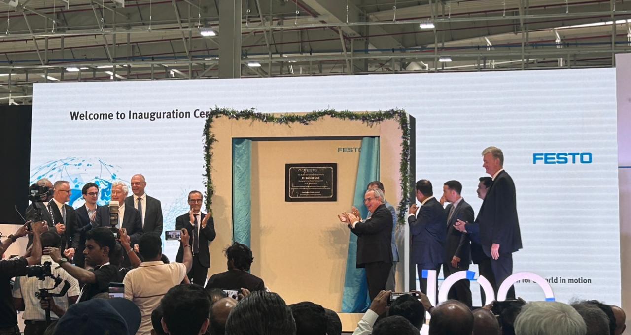 Festo Opens ₹500 Crore Plant in Hosur - Channeliam / Channel I'M English