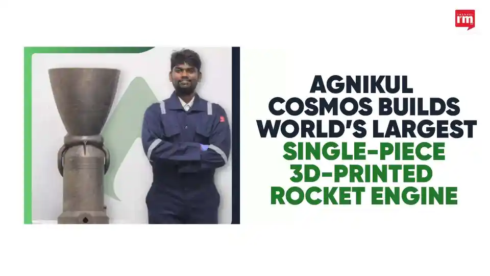 Agnikul Creates World’s Largest Single-Piece 3D Rocket Engine