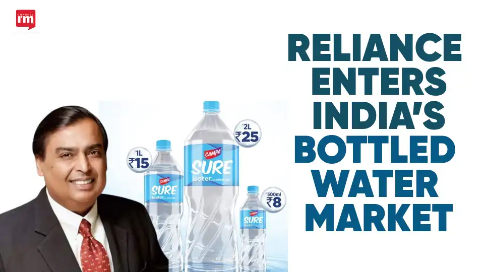 Reliance Enters Bottled Water Market with Campa Sure