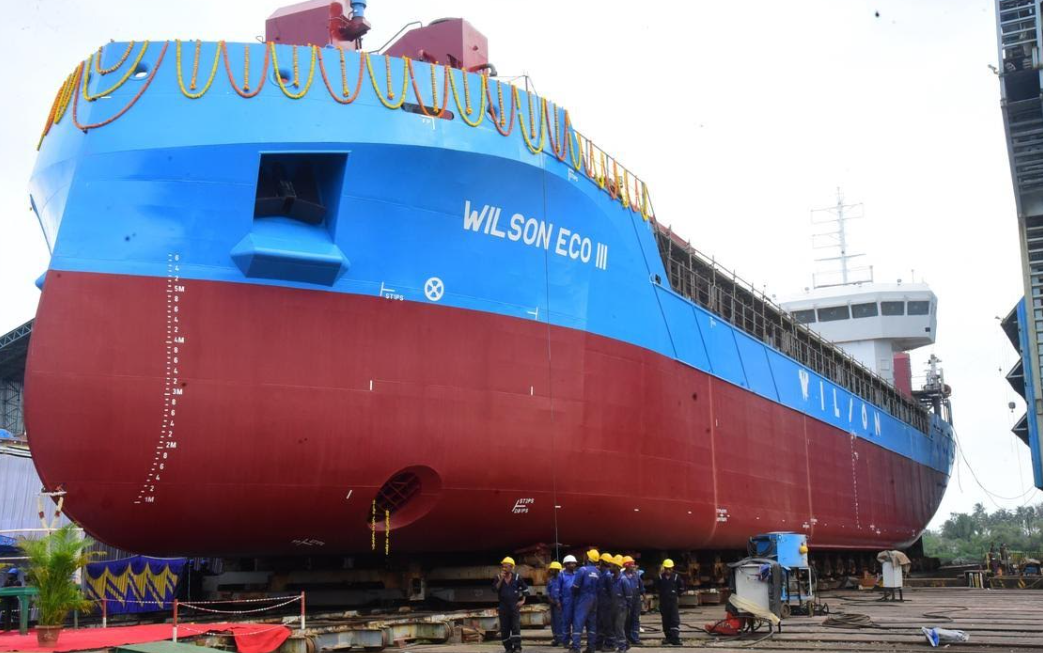 Udupi Cochin Shipyard Delivers Third Eco-Friendly Ship