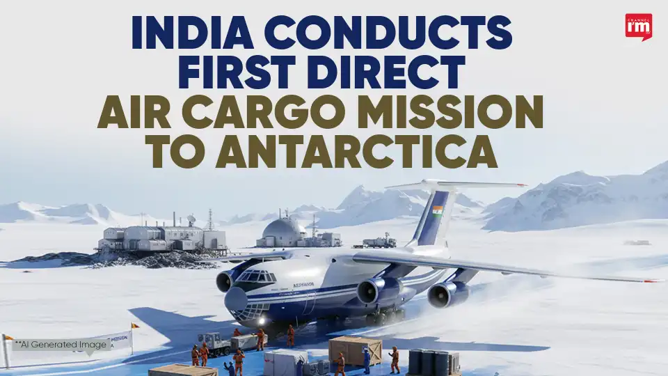 India Launches First Air Cargo to Antarctica
