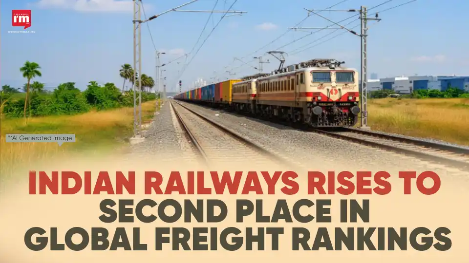 India Overtakes US in Rail Freight, Second Only to China