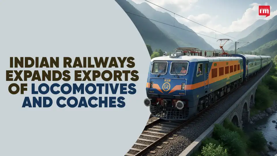 Indian Railways Expands Global Exports to 16+ Nations