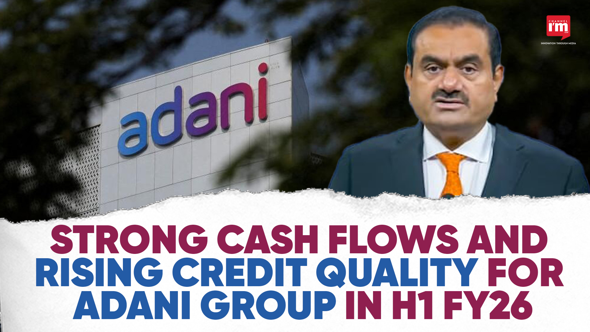 Adani press release : Group Posts Record H1 FY26