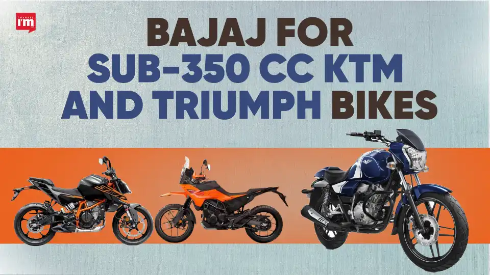 Bajaj developing sub-350 cc KTM and Triumph bikes