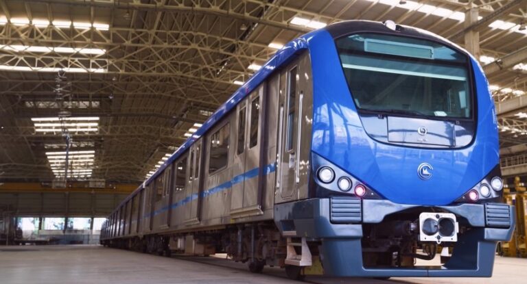 Chennai Metro CMRL Six-Car Trains