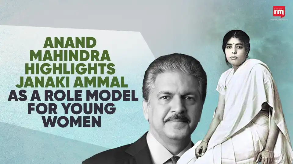 Anand Mahindra Honors Janaki Ammal