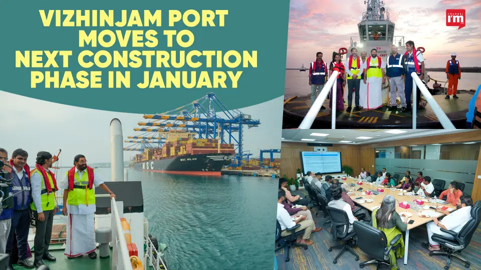Vizhinjam Port’s Next Phase to Begin in January