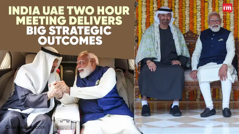 India and UAE Hold Two Hour Meeting