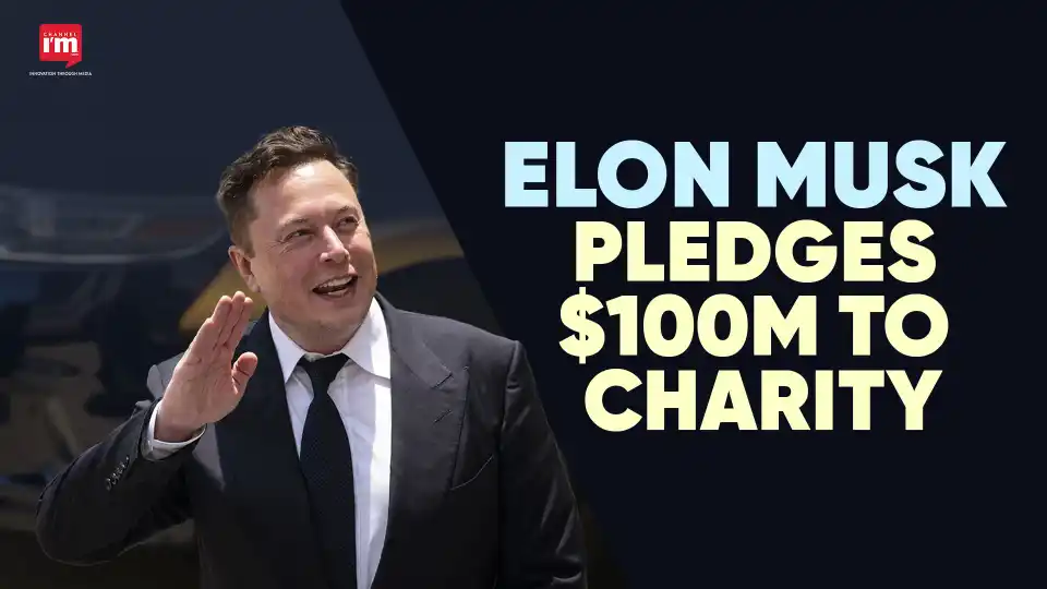 Elon Musk Pledges $100 Million to Charity