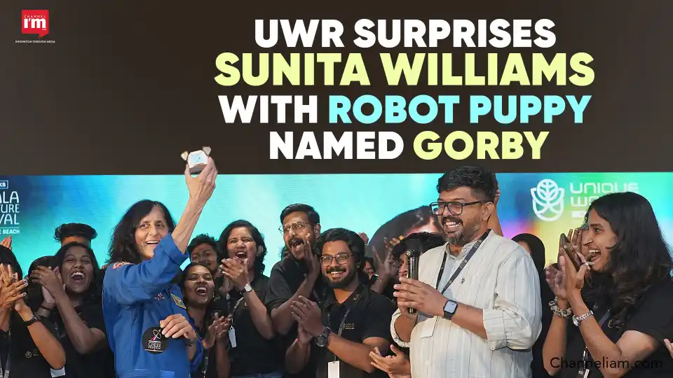 Sunita Williams Gifted Robot Puppy
