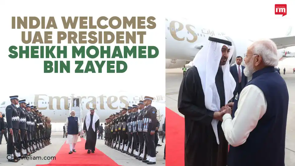 UAE President Begins Official India Visit