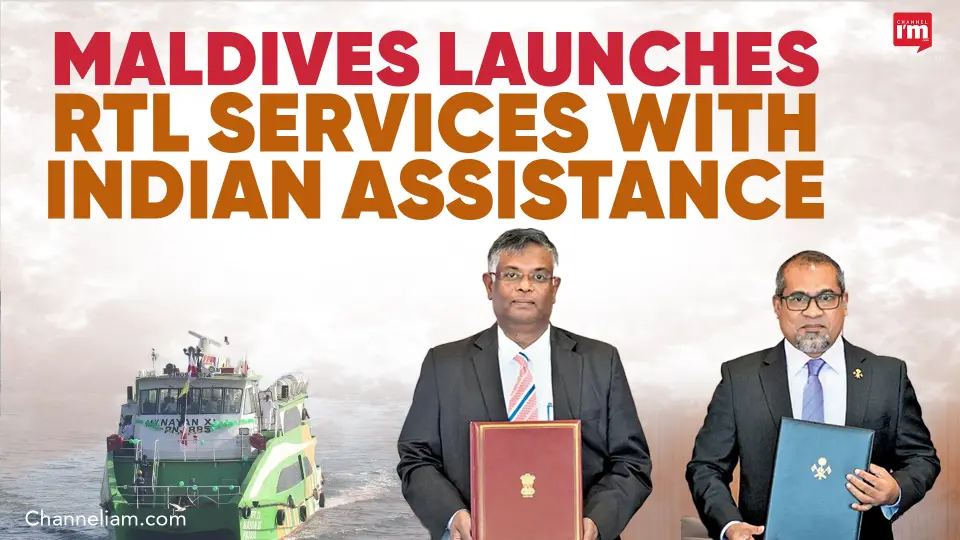 India Helps Maldives Launch High-Speed Ferry