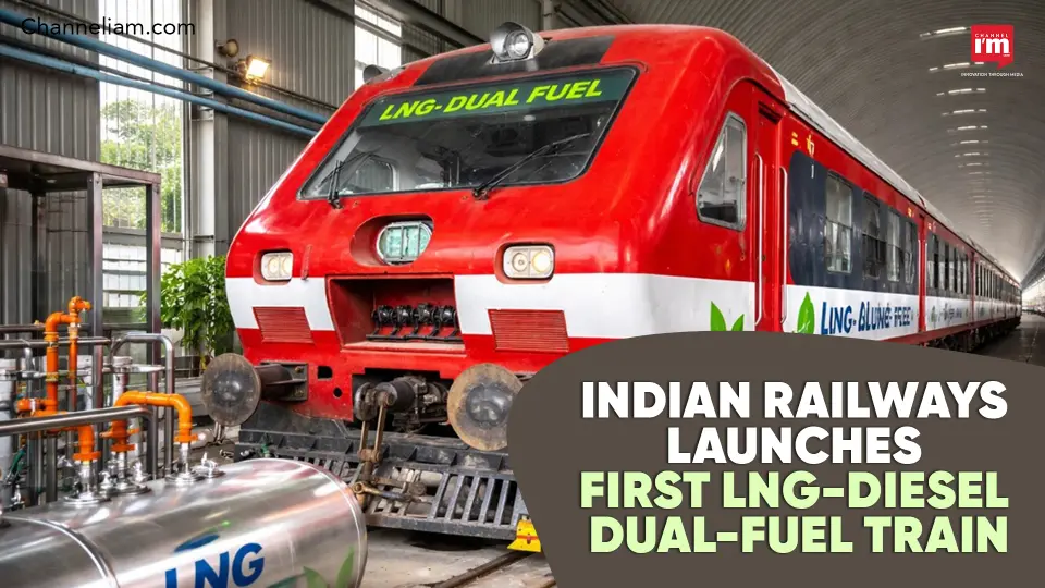 India Runs First LNG-Diesel Dual-Fuel Train