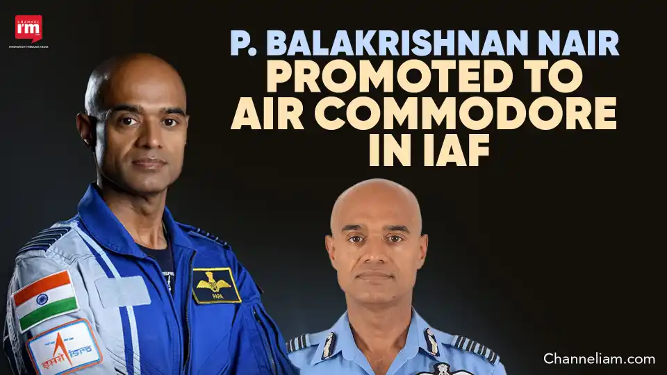 P. Balakrishnan Nair Becomes Air Commodore