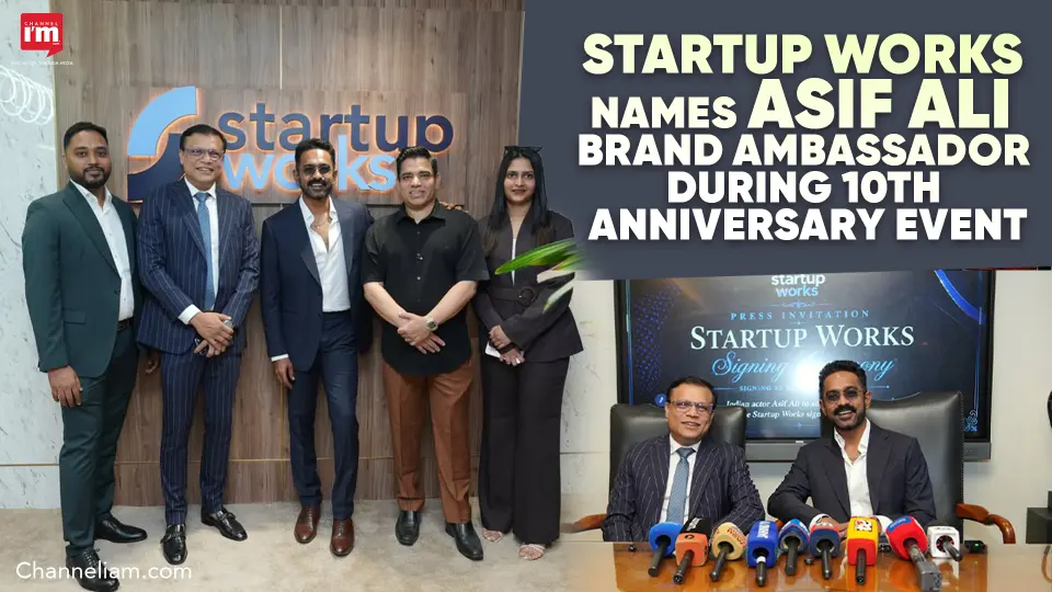 Startup Works names Asif Ali brand ambassador