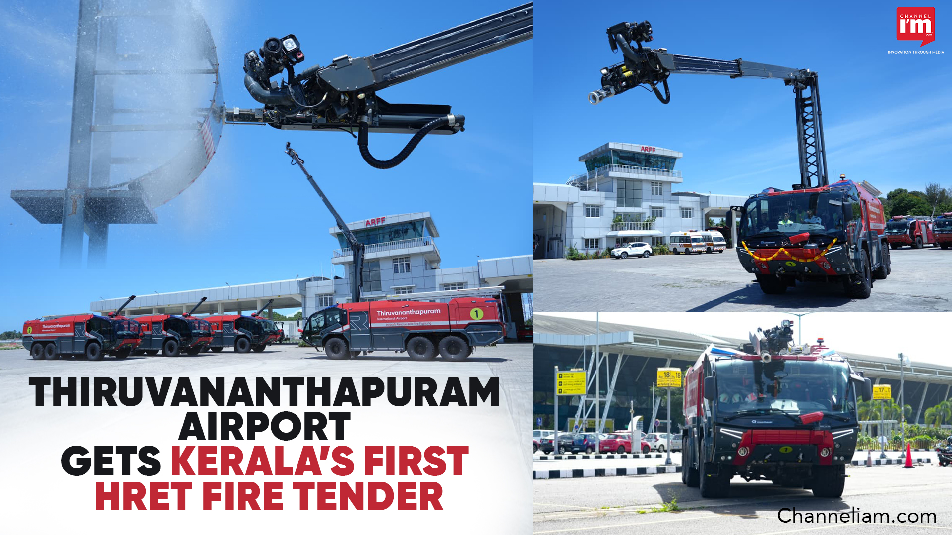 Thiruvananthapuram Airport HRET fire tender